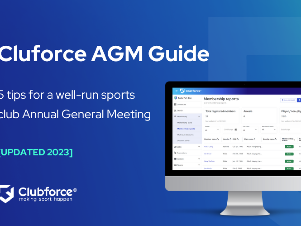 5 Tips For A Well-Run Club Annual General Meeting (AGM)