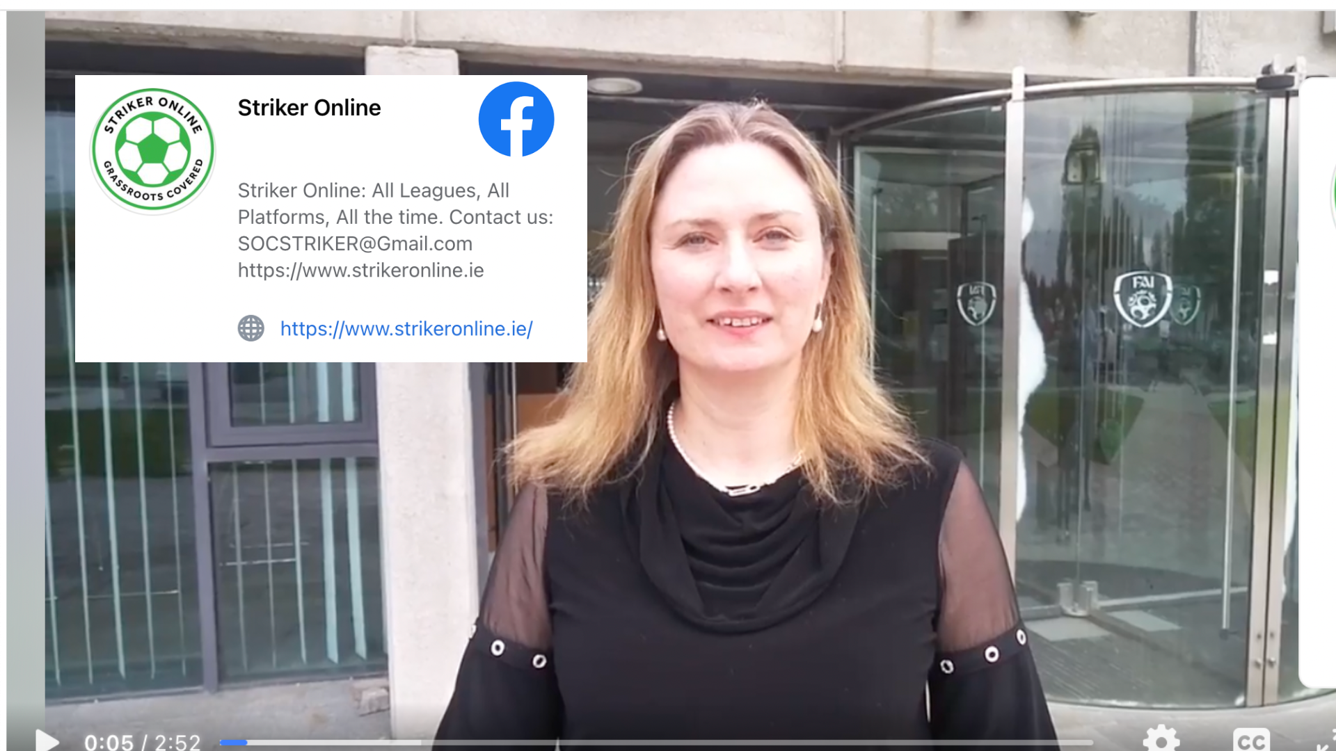 Rachel Kavanagh talks to Eamon Scott about Clubforce sponsorship of ...