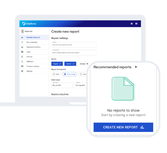 Reporting - Clubforce