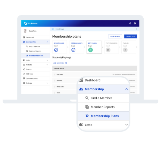 Memberships - Clubforce