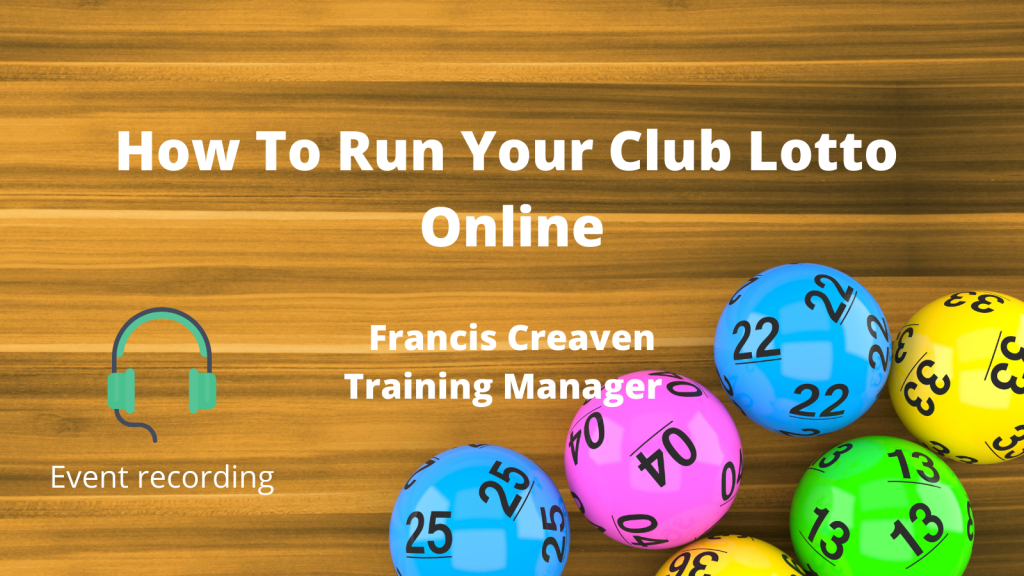 5 Ways To Run Your Club Lotto Online With Clubforce - Clubforce