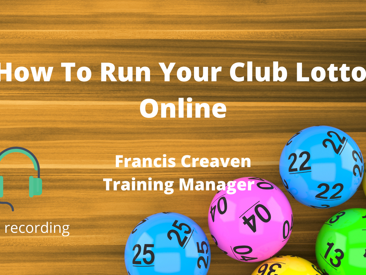 5 Ways To Run Your Club Lotto Online With Clubforce - Clubforce