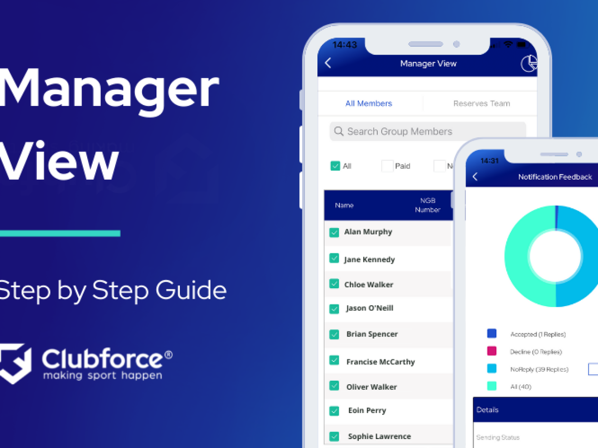 Step-by-Step Guide: Clubforce Manager View - Clubforce