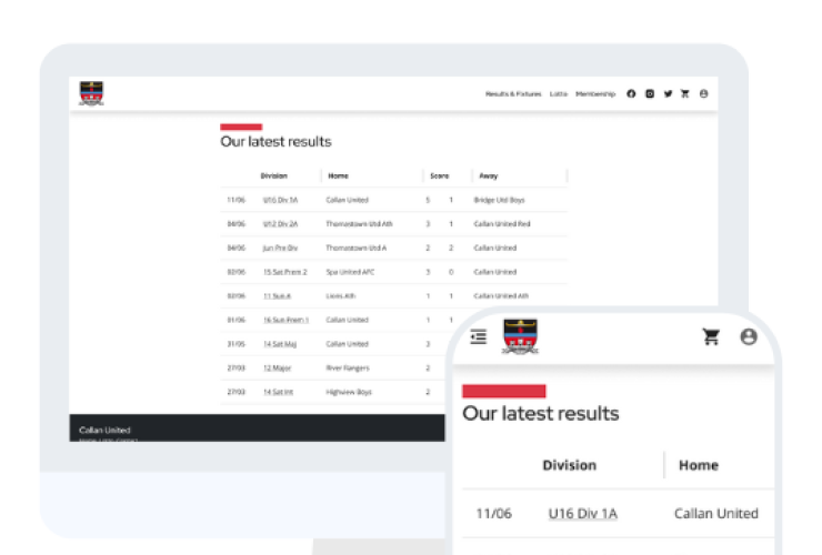 League and Competition Management - Clubforce