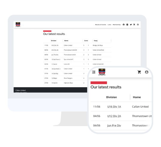 League and Competition Management - Clubforce