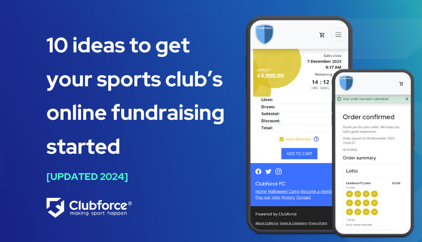 10 ideas to get your sports club's online fundraising started