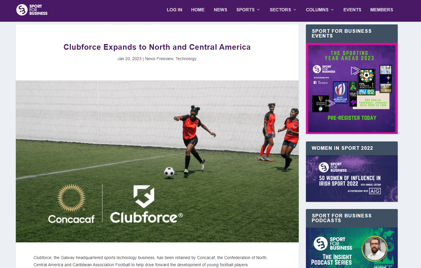 Clubforce Expands to North and Central America - Clubforce