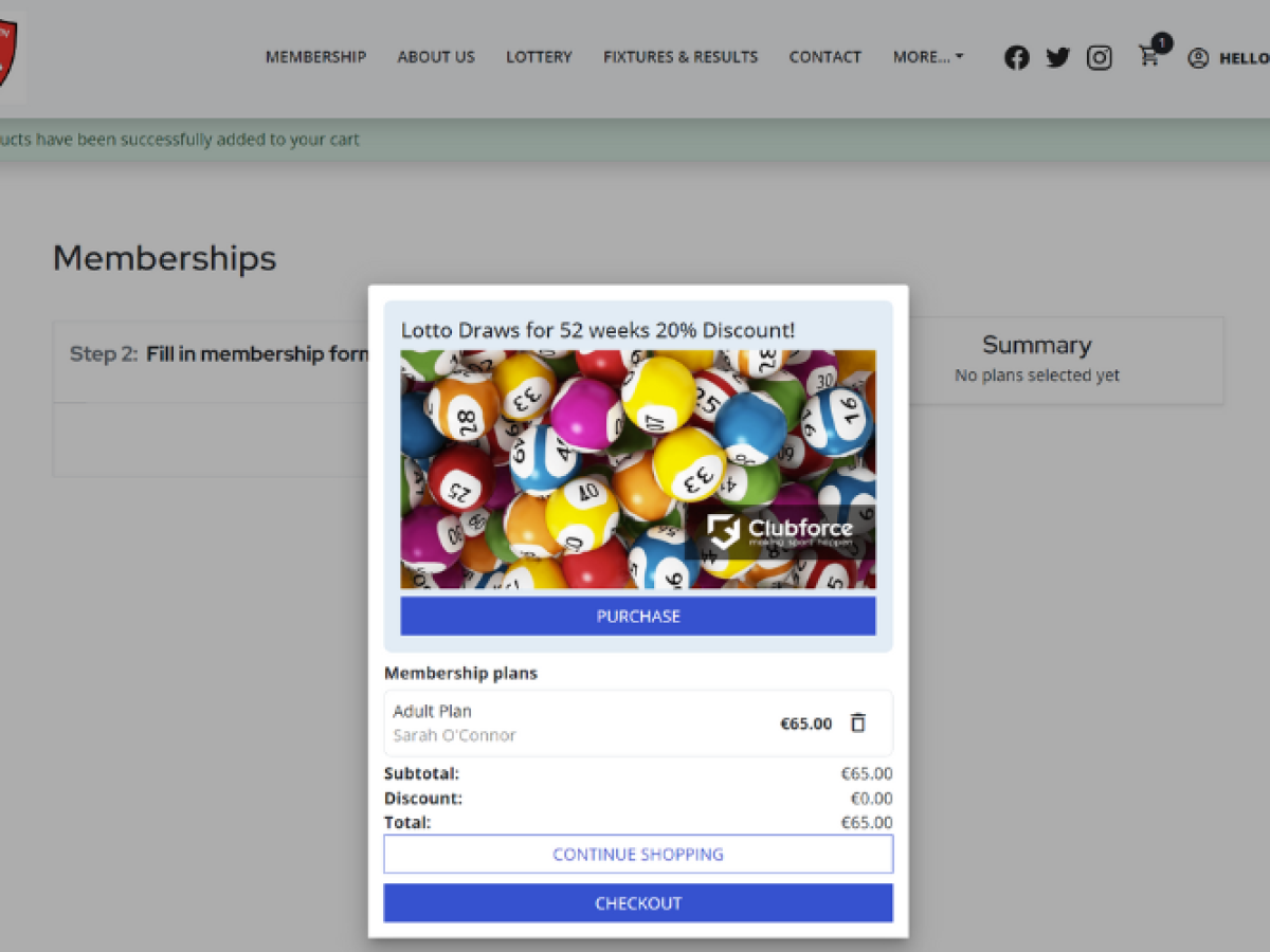 Club Lotto - Clubforce