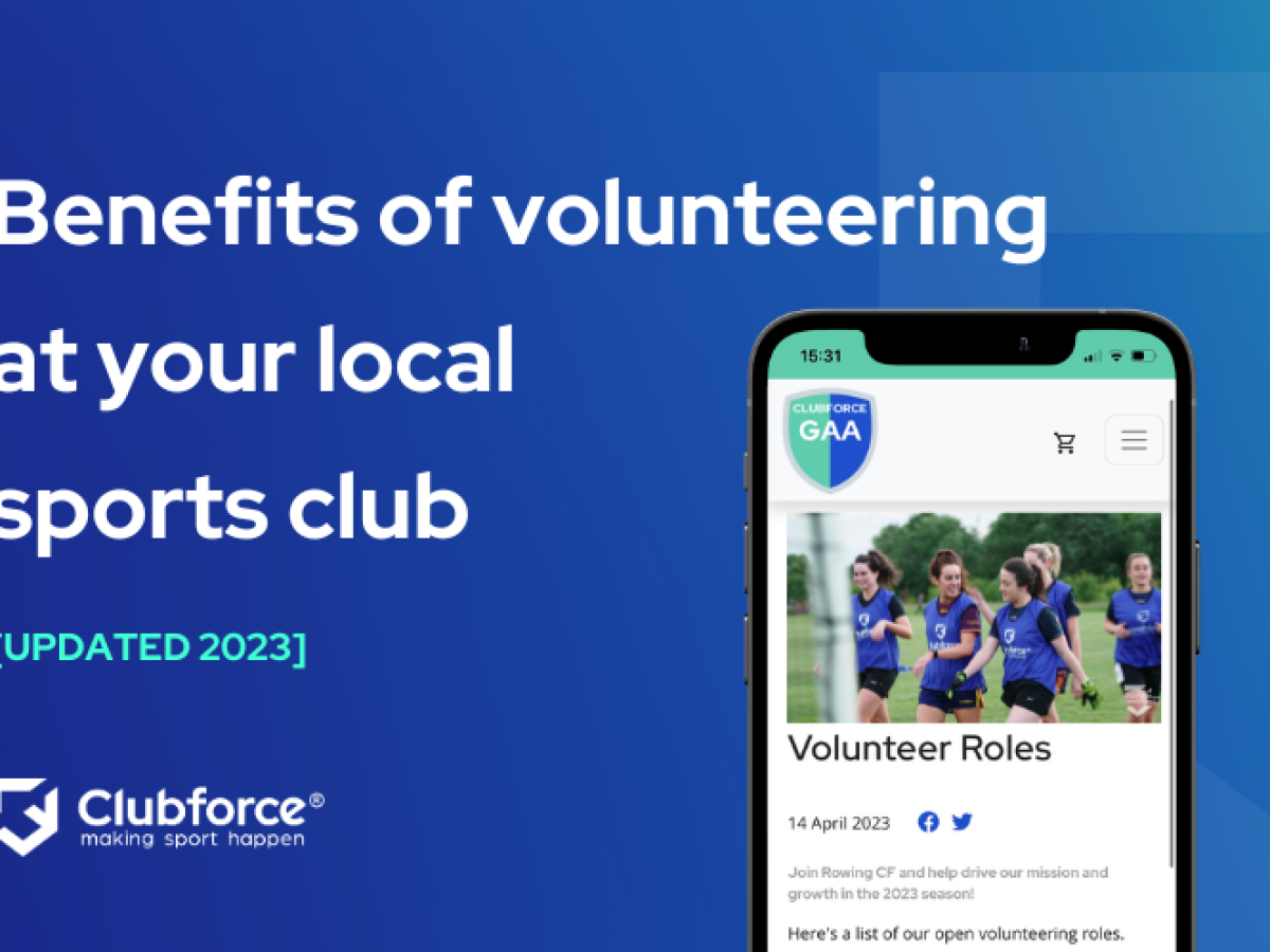 Benefits of volunteering at your local sports club